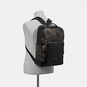 Coach | Bags | Nwt Coach Graham Backpack In Signature Canvas | Poshmark